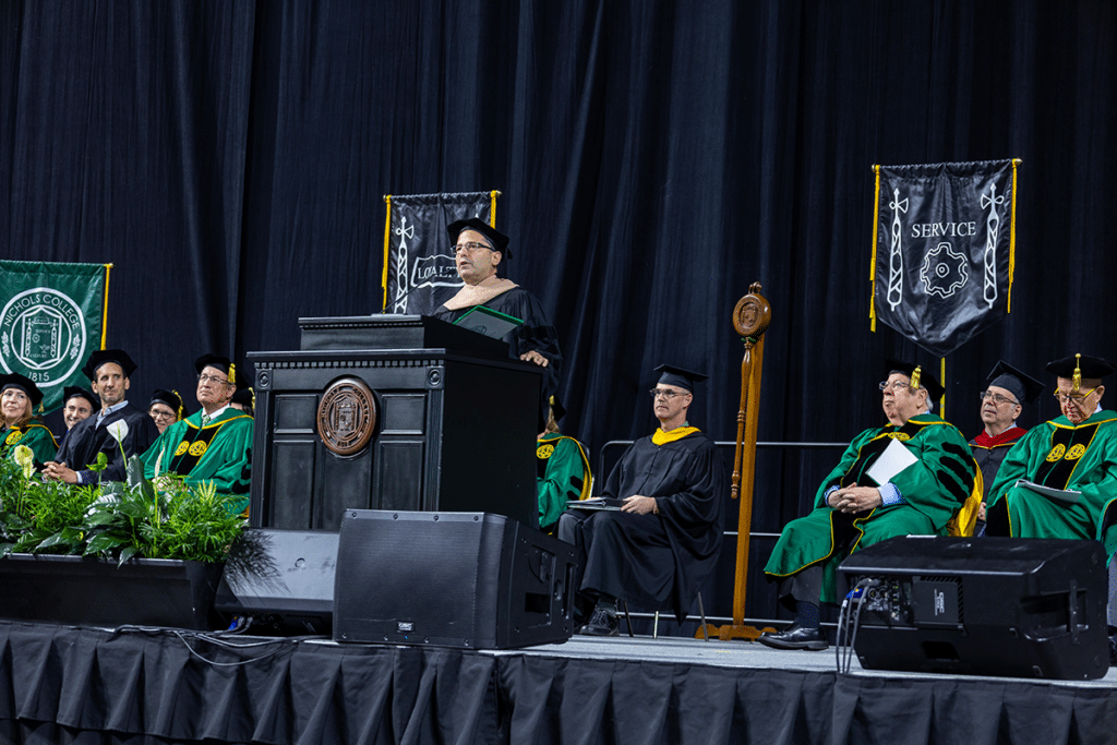 Nichols graduates hear from Josh Kraft, President of New England ...